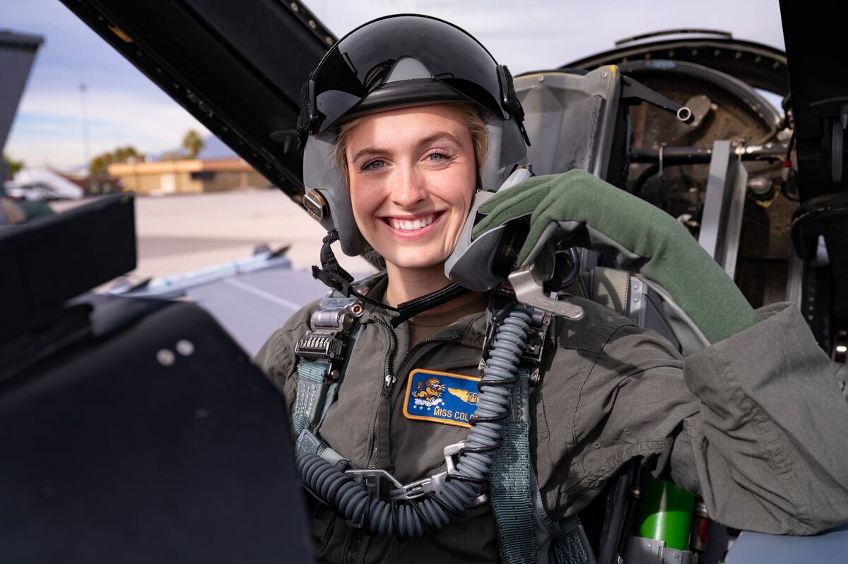 Air Force officer is first active service member to win Miss America