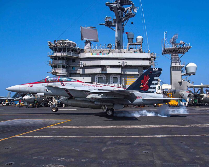 Why the drinking water got tainted on the carriers Nimitz and Lincoln