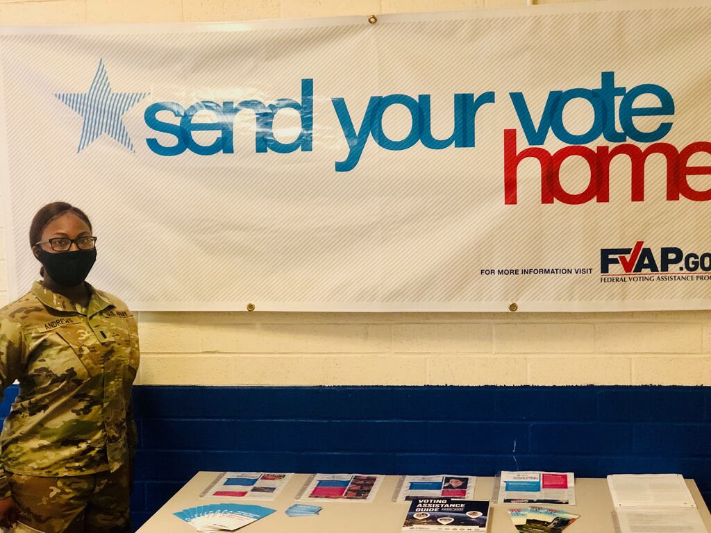 How the Army is helping its newest soldiers vote in basic training