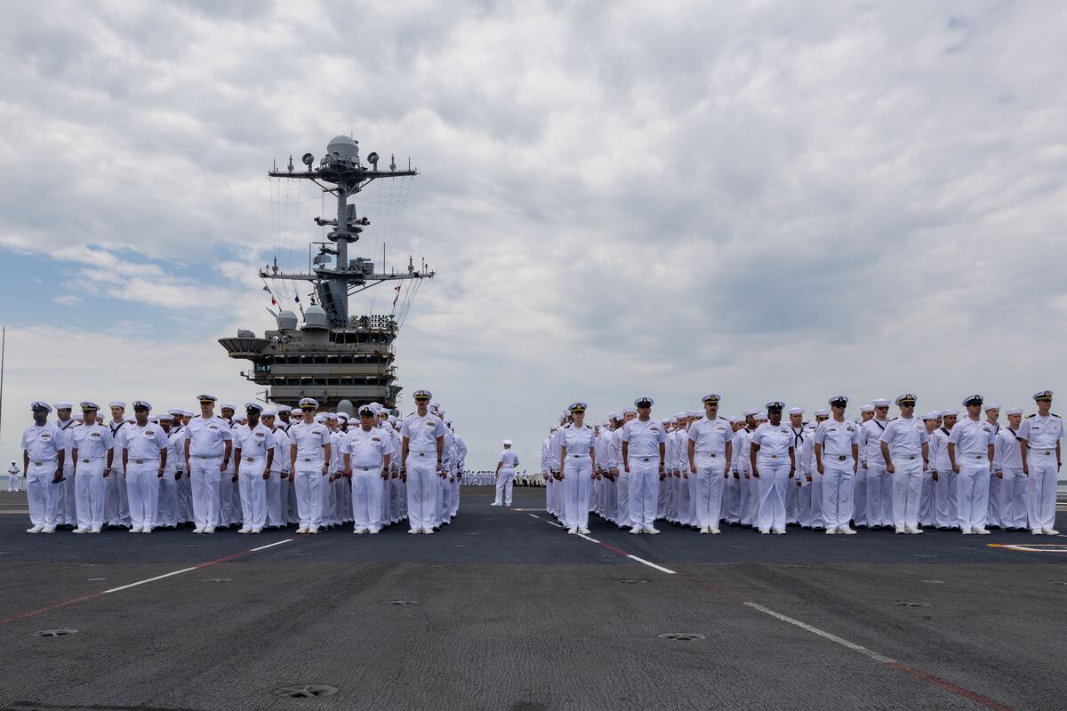 Aircraft carrier USS Harry S. Truman deploys into a volatile world