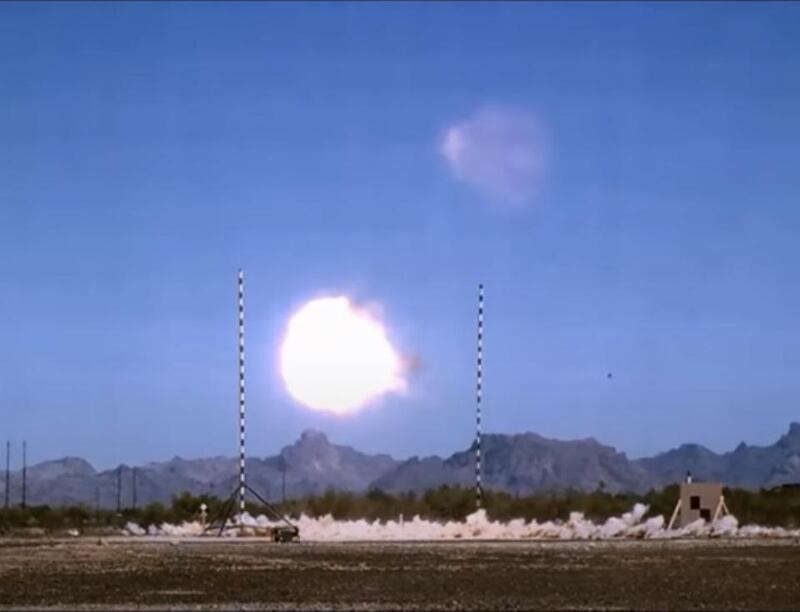 Armor crews fire new barricade-busting tank round