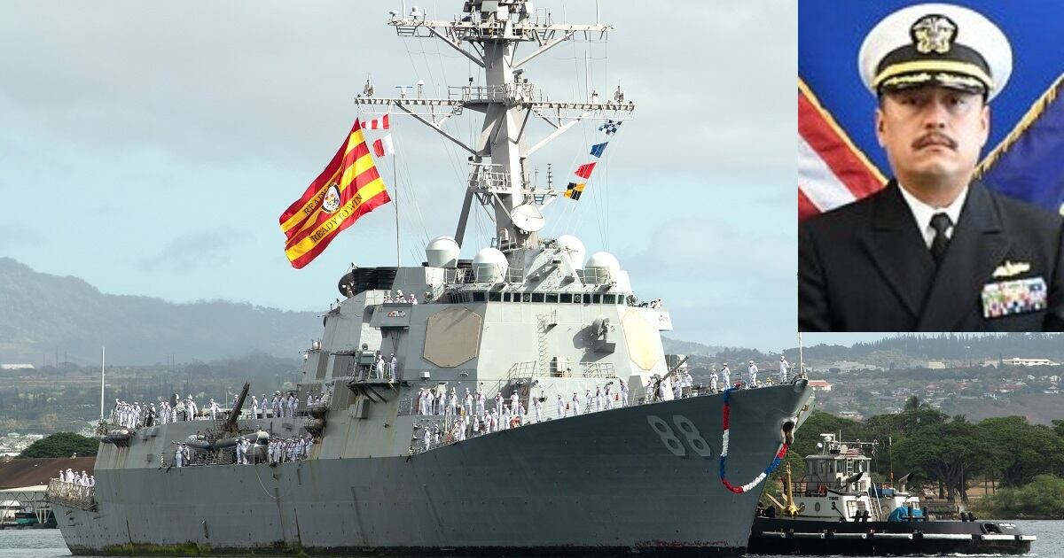 Commander of destroyer Preble relieved