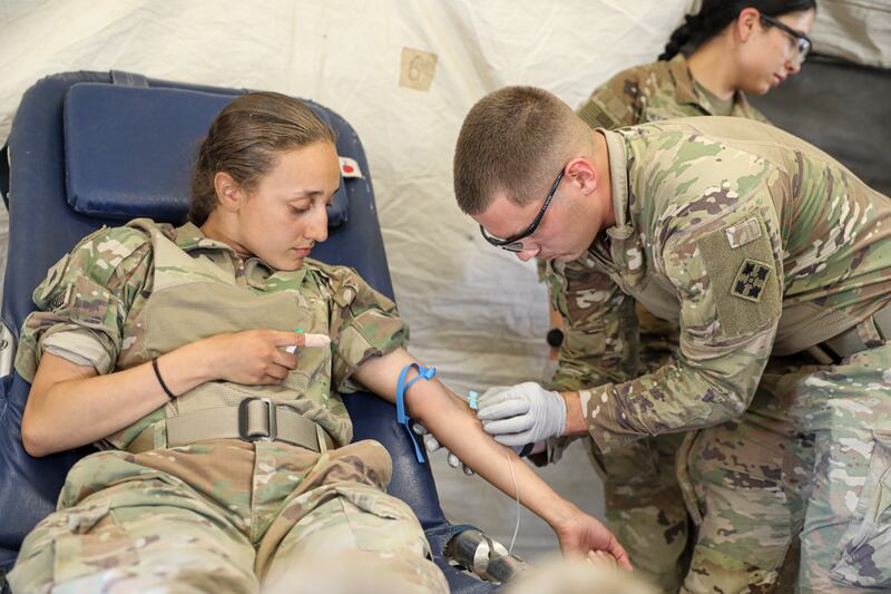 Are ‘walking blood banks’ coming to a field hospital near you?