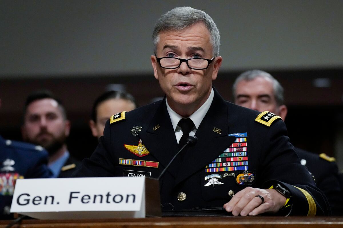 The top Spec Ops general on Fort Bragg crime