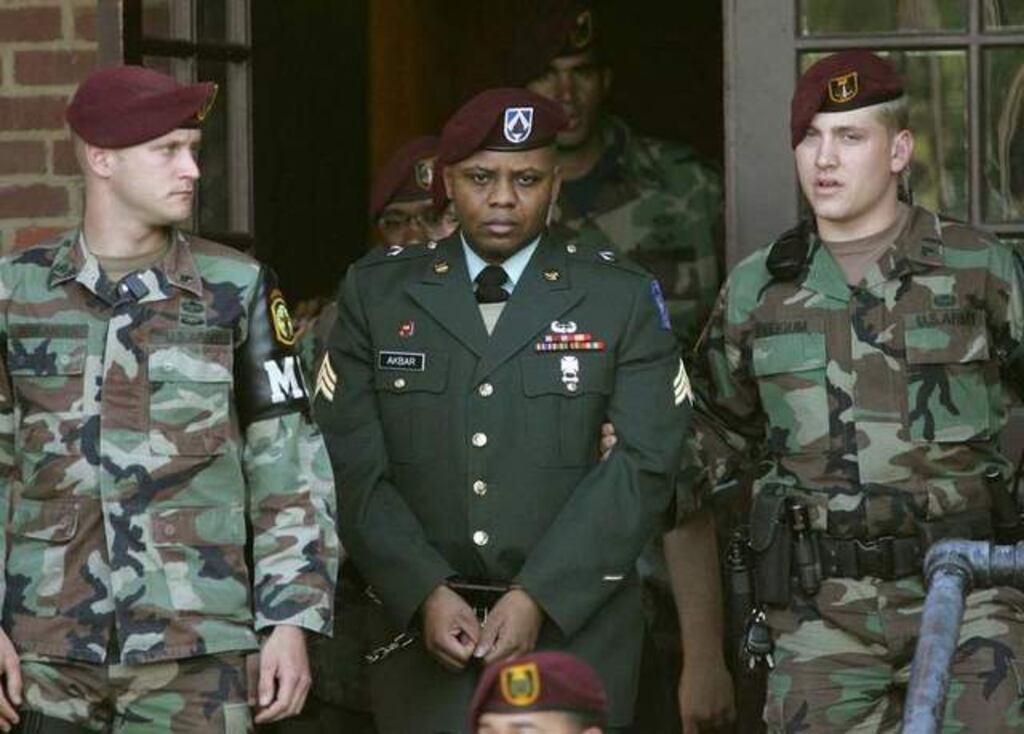 Military court weighing fate of condemned soldier