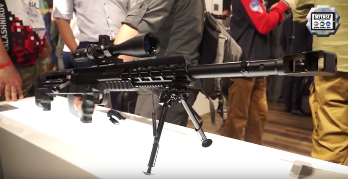 This is Kalashnikov’s newest .50 cal sniper rifle