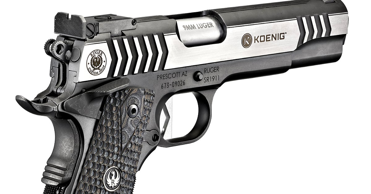Become an instant single-stack baller with the Ruger Custom Shop SR1911 ...