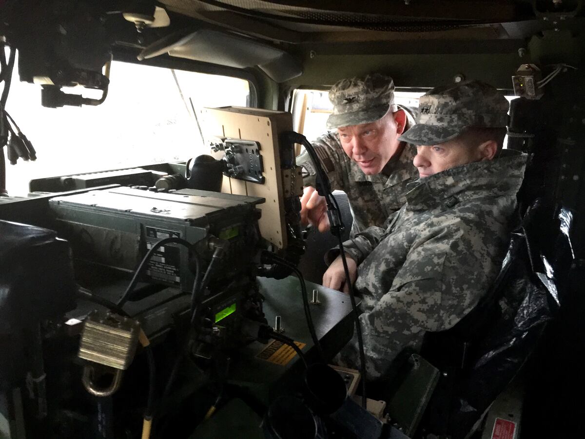 The Army will test new software for its vehicles' computers