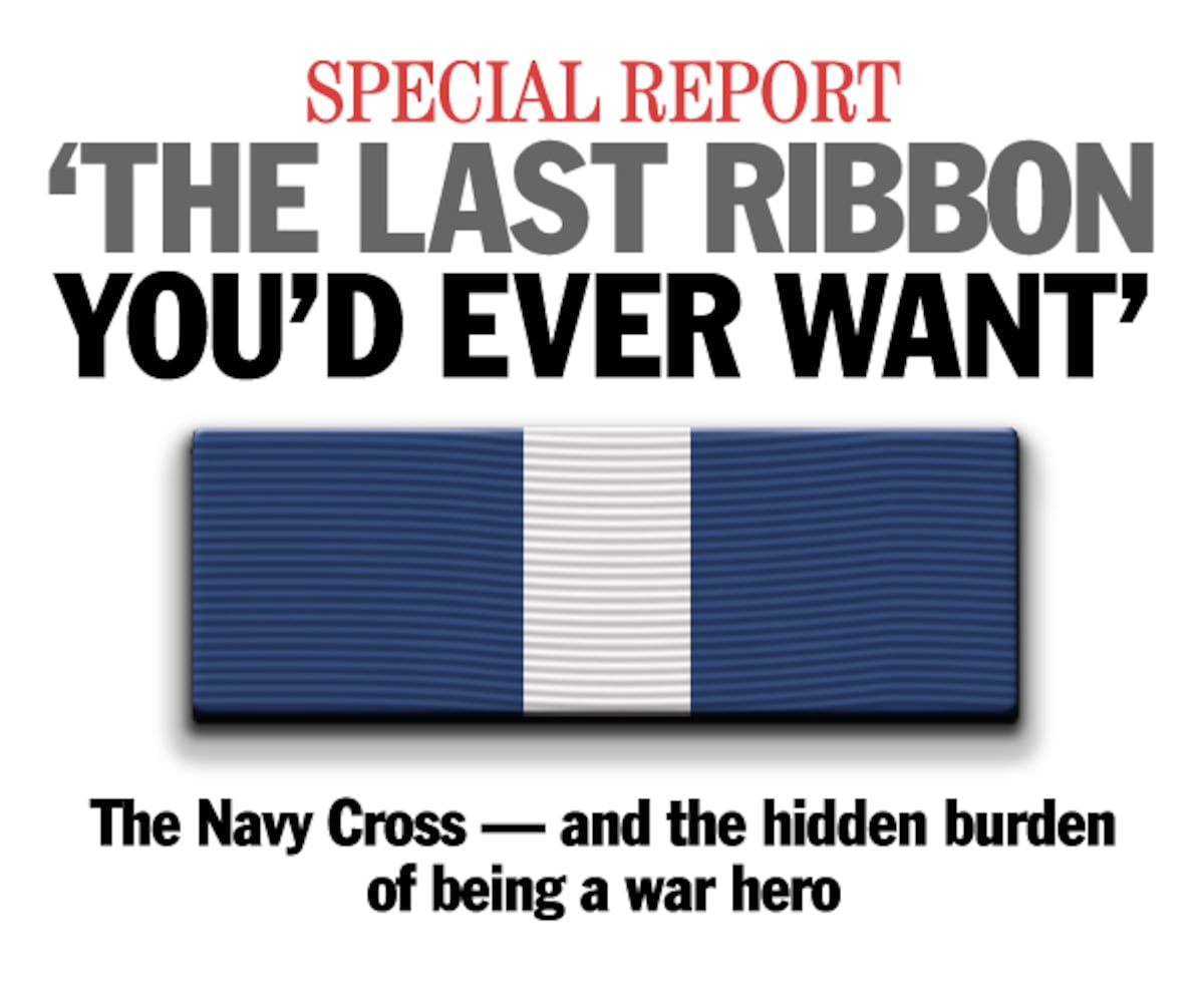 The Navy Cross brings respect — and burdens — to the 34 Marines who ...
