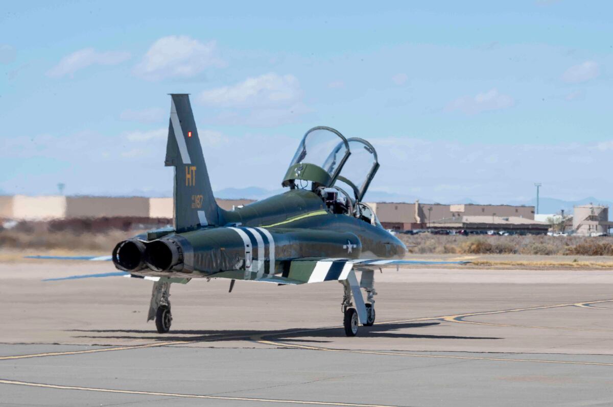 Contractor crushed by T-38 jet suffered broken ribs, spinal fractures