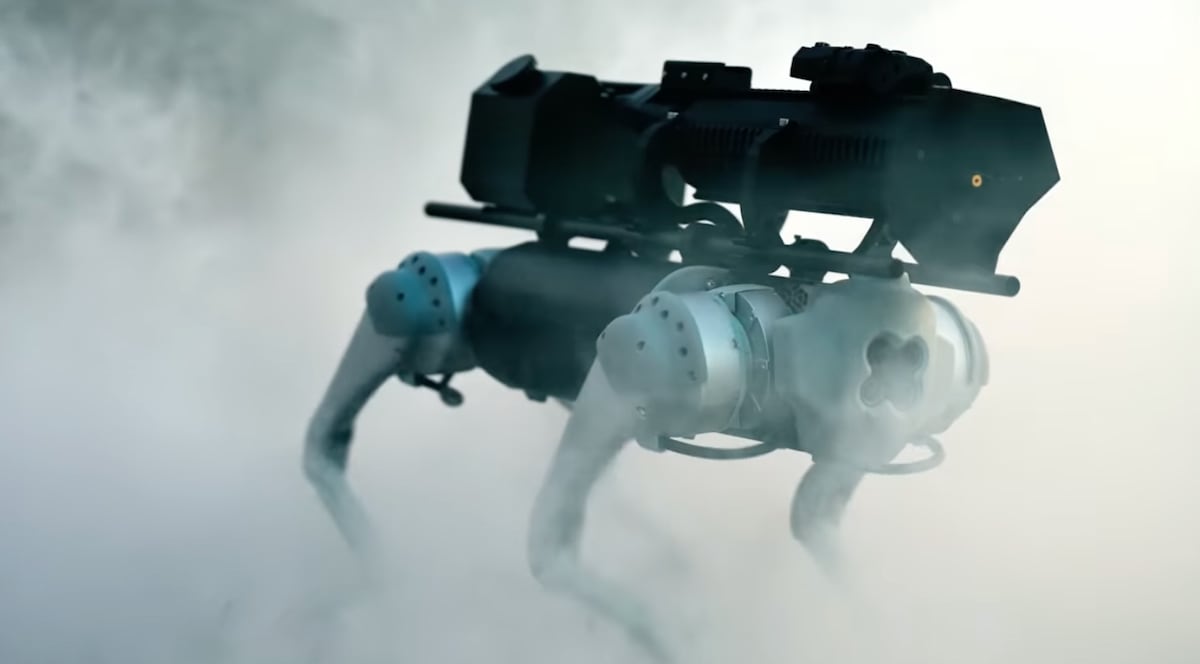 This flame throwing robot dog proves we’re all doomed