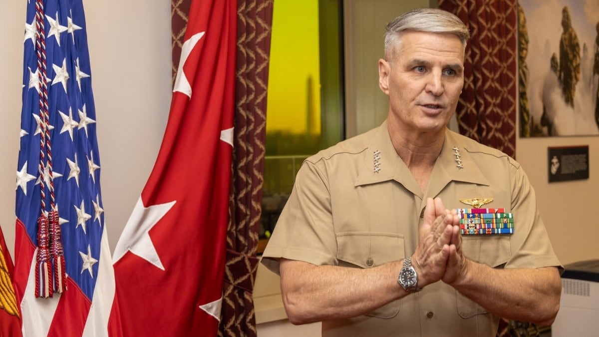 No. 2 Marine, a pilot, insists on continued primacy of infantry