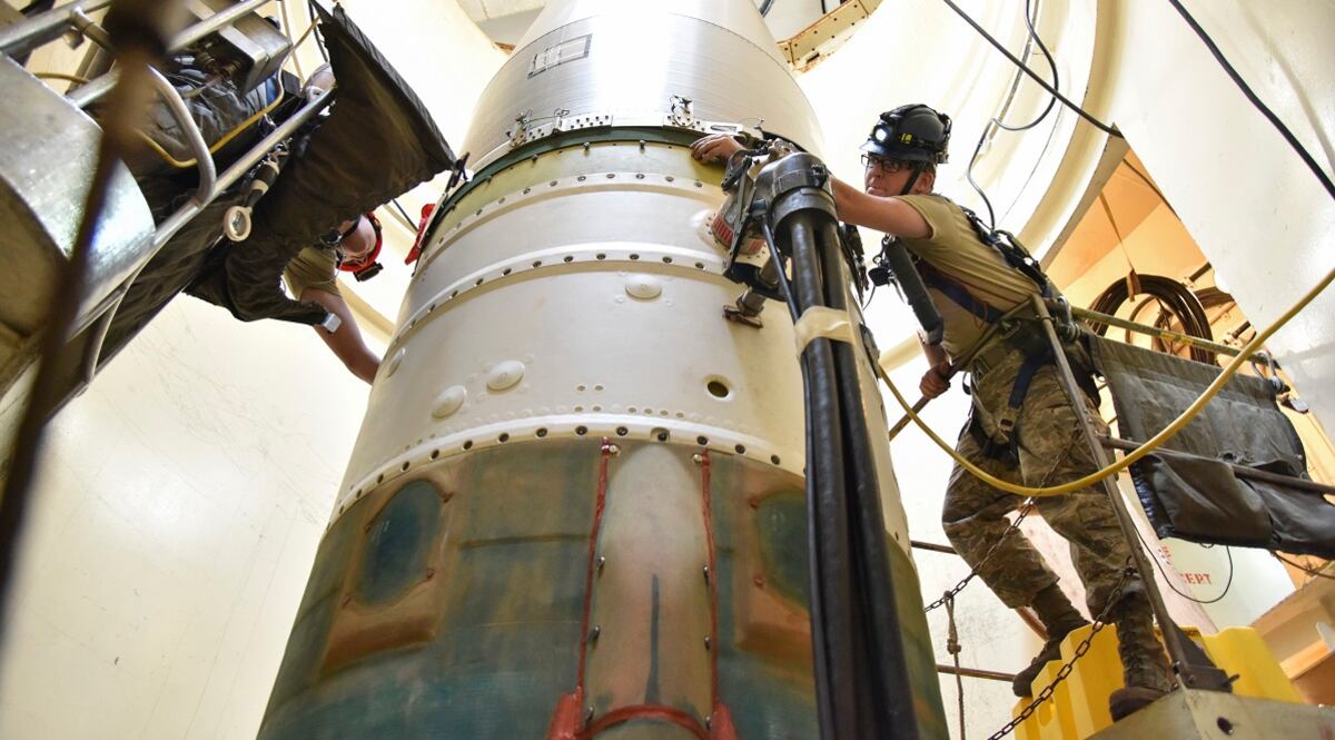 Nuclear strike chief seeks cancer review of missile crews