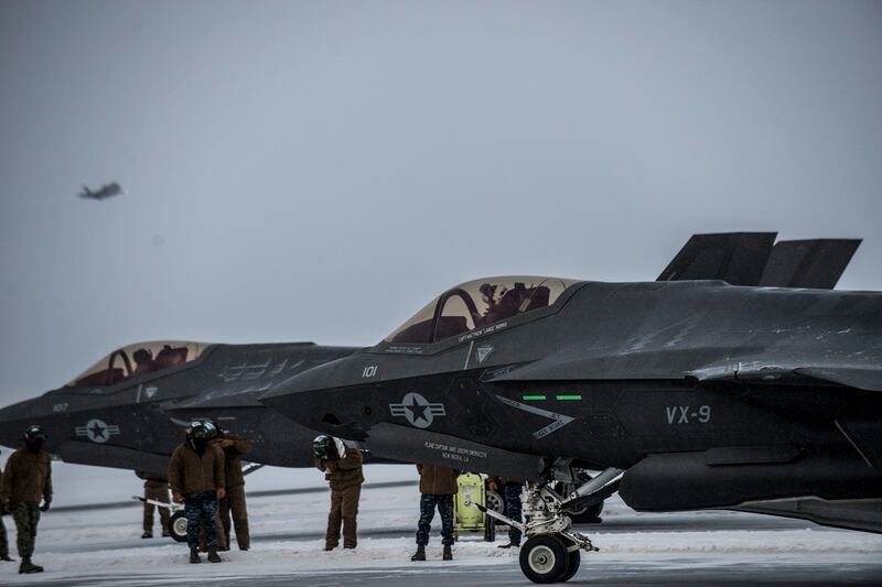 Navy F-35C suffers first major airborne mishap