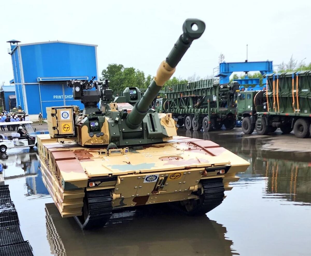 India unveils light tank designed for operations near the China border