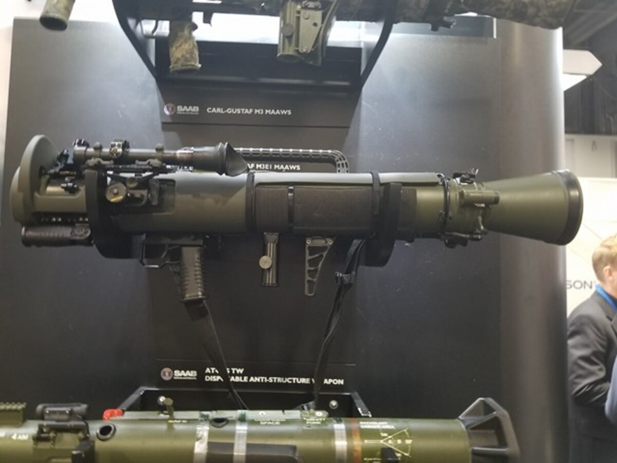 The new Carl Gustaf is lighter, smarter and more lethal