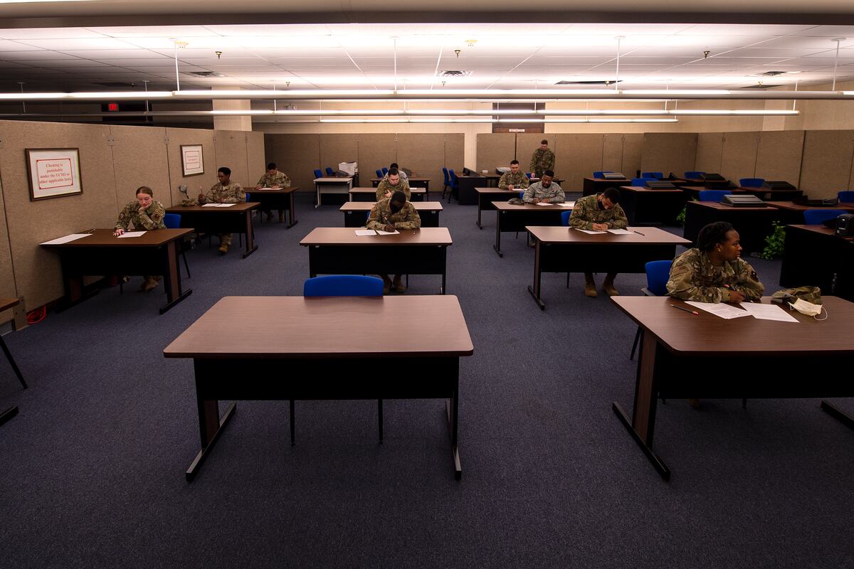 Paperless enlisted promotion tests to roll out in February