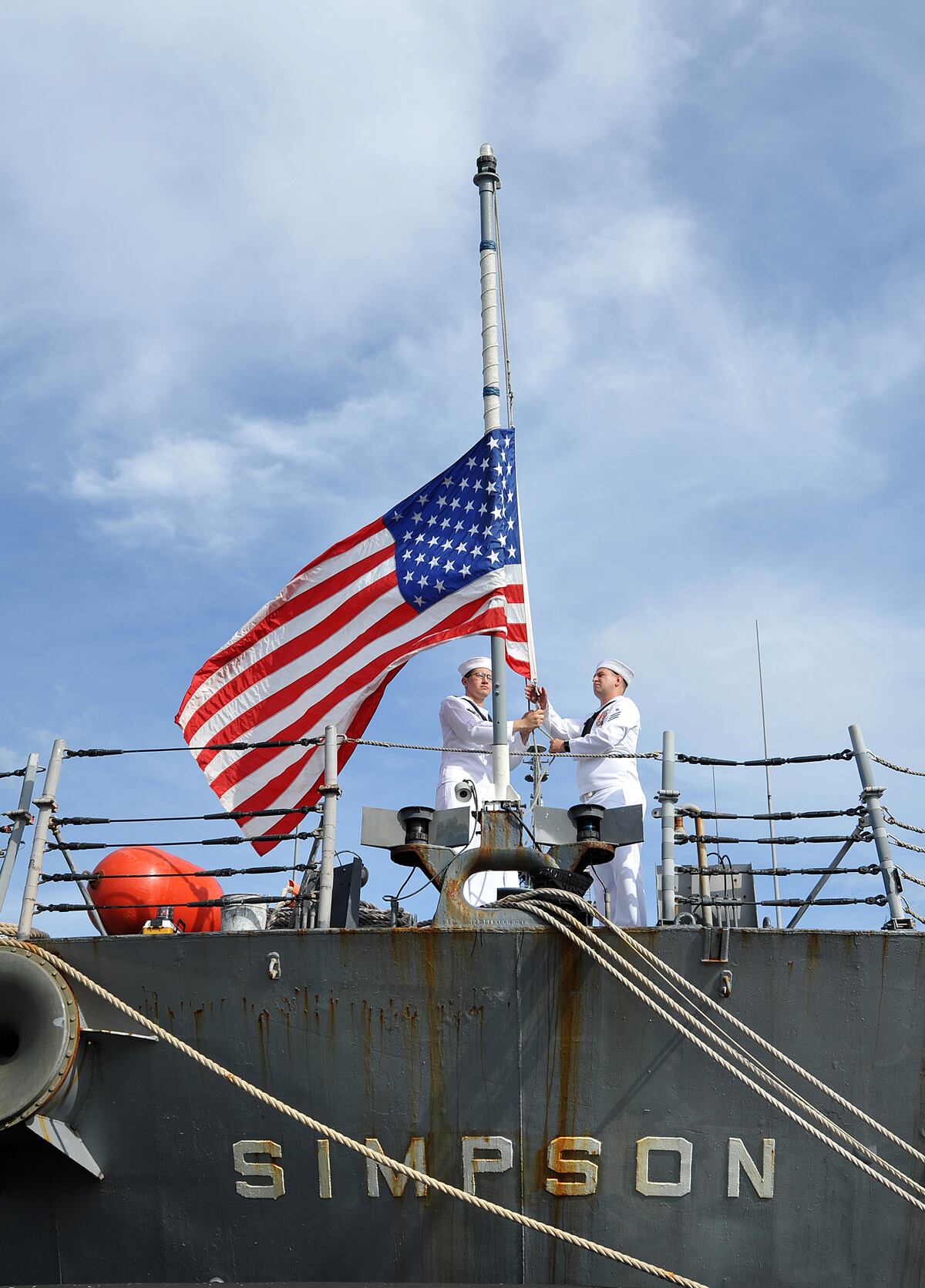 Navy retires its last modern ship to sink an enemy vessel