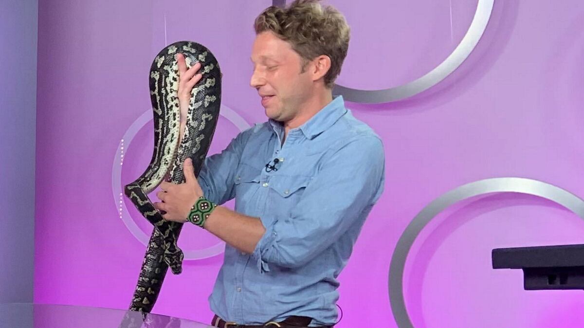 National Geographic's Jack Randall Introduces Cheddar to Exotic Animals