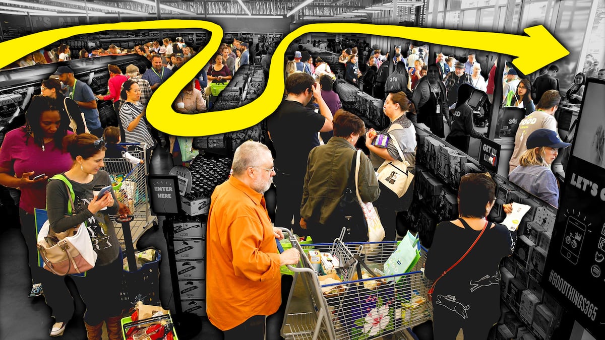 Why Supermarket Lines Are Intentionally Getting Longer