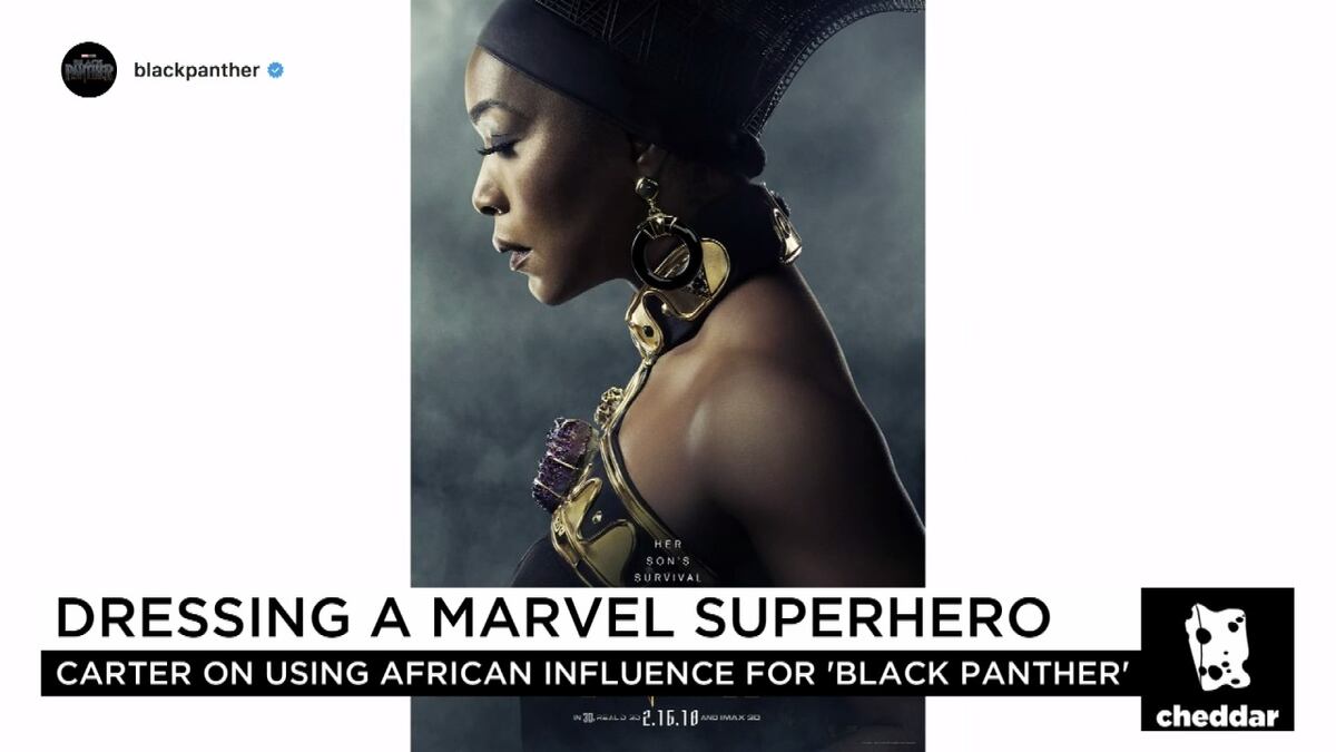 "Black Panther" Costume Designer Shares Creative Process