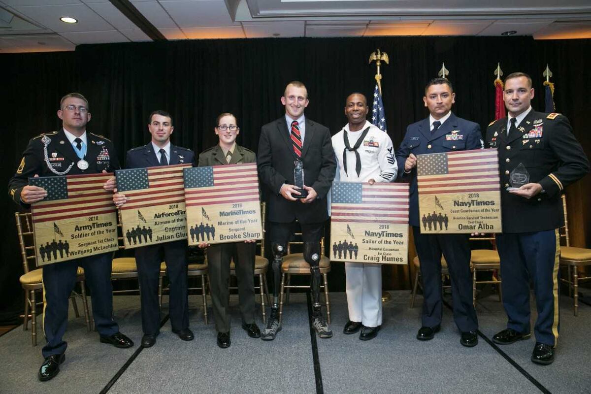 Military Times honors its 7 Service Members of the Year for going ...
