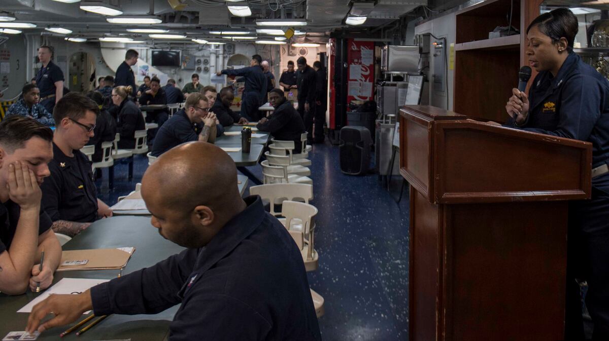 Navy moves to help enlisted get ahead