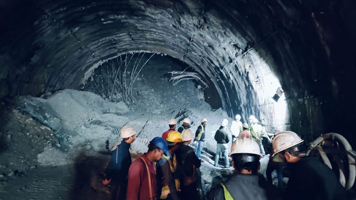 Rescue Operation for 40 Workers Trapped Under Collapsed Tunnel in India Enters Third Day