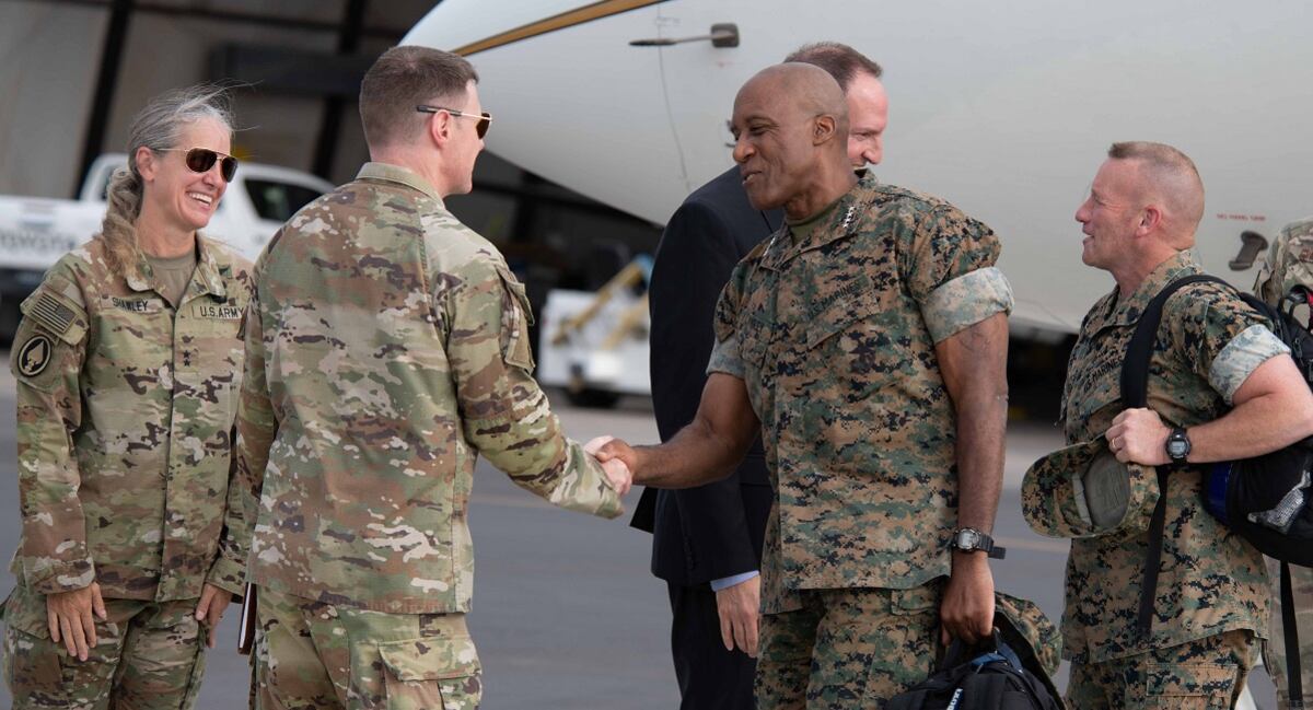 1st Black Marine 4-star takes trip to Africa as new AFRICOM leader