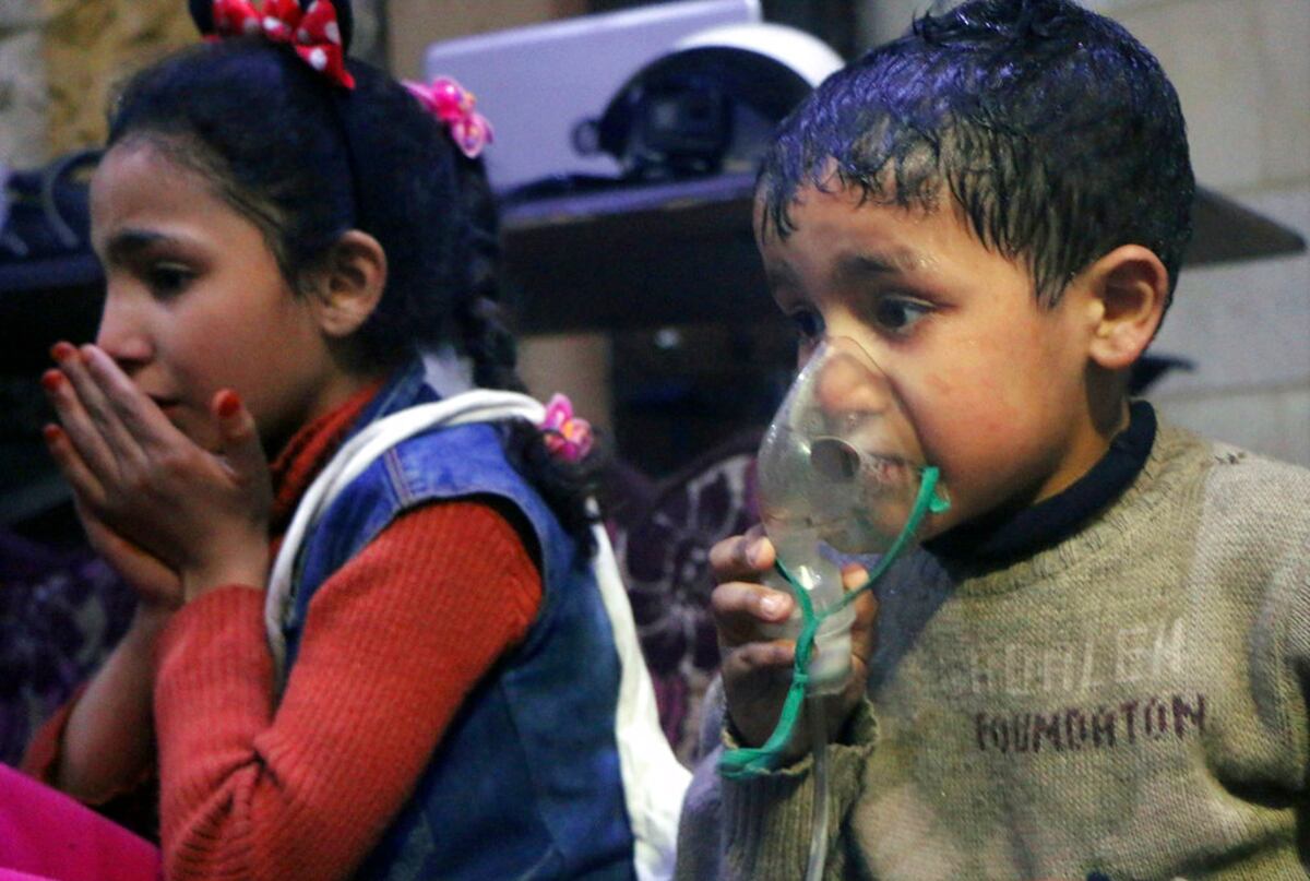 Trump calls out 'Animal Assad' for attack, criticizes Putin