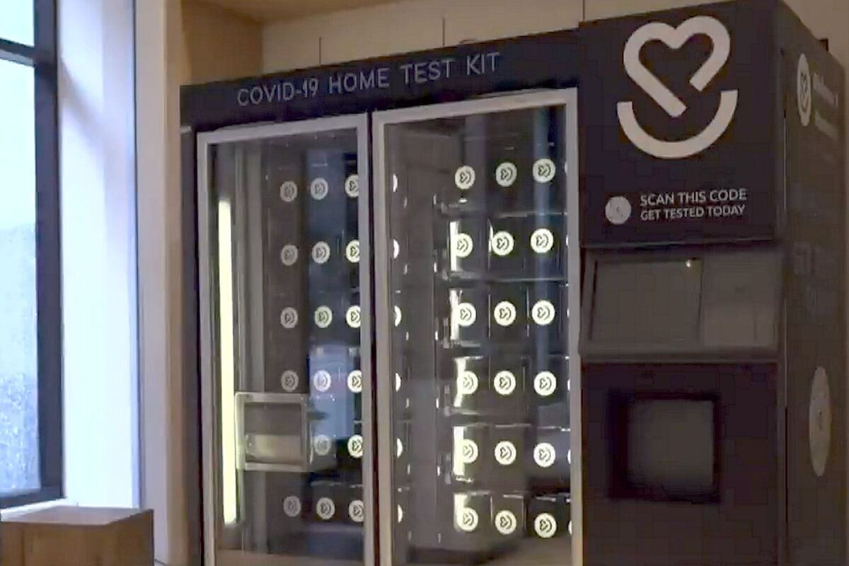 COVID-19 Test Kit Vending Machines Offer Safety On the Go