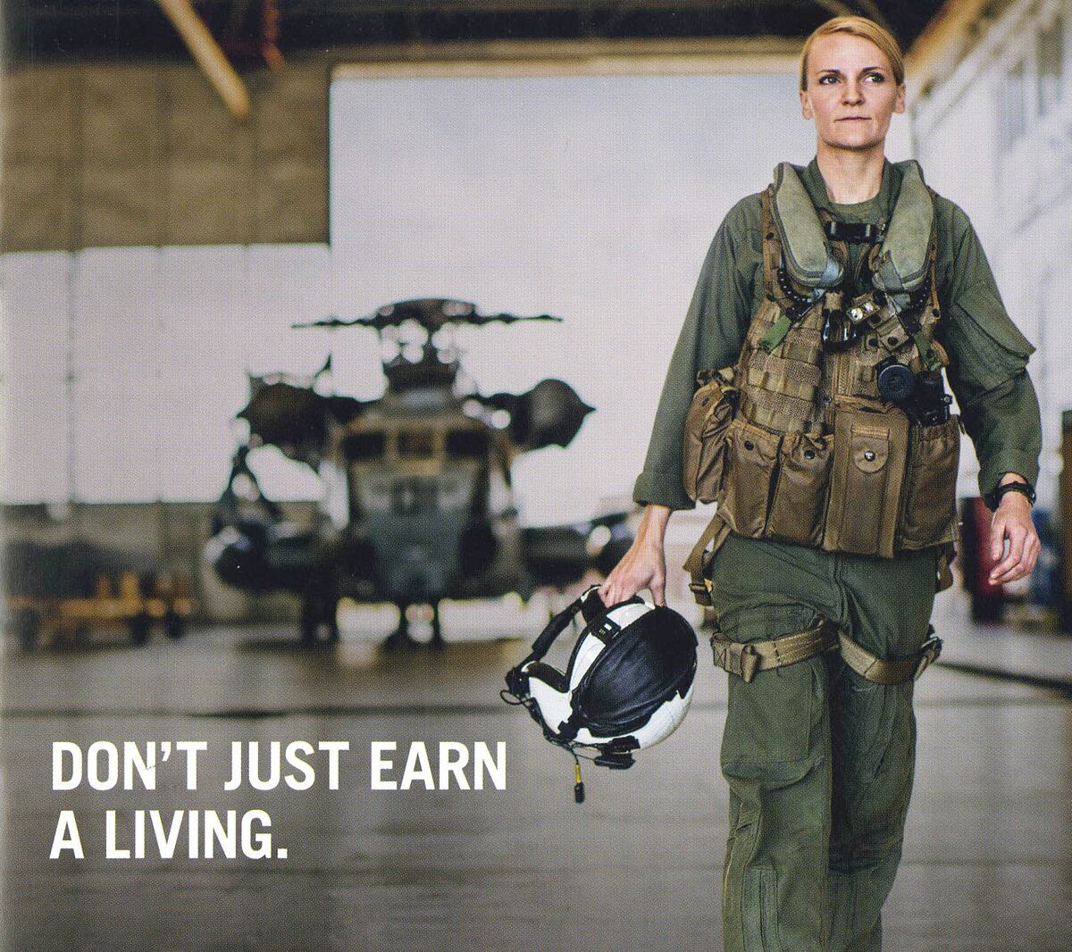 The Marines' new ad campaigns will feature more women
