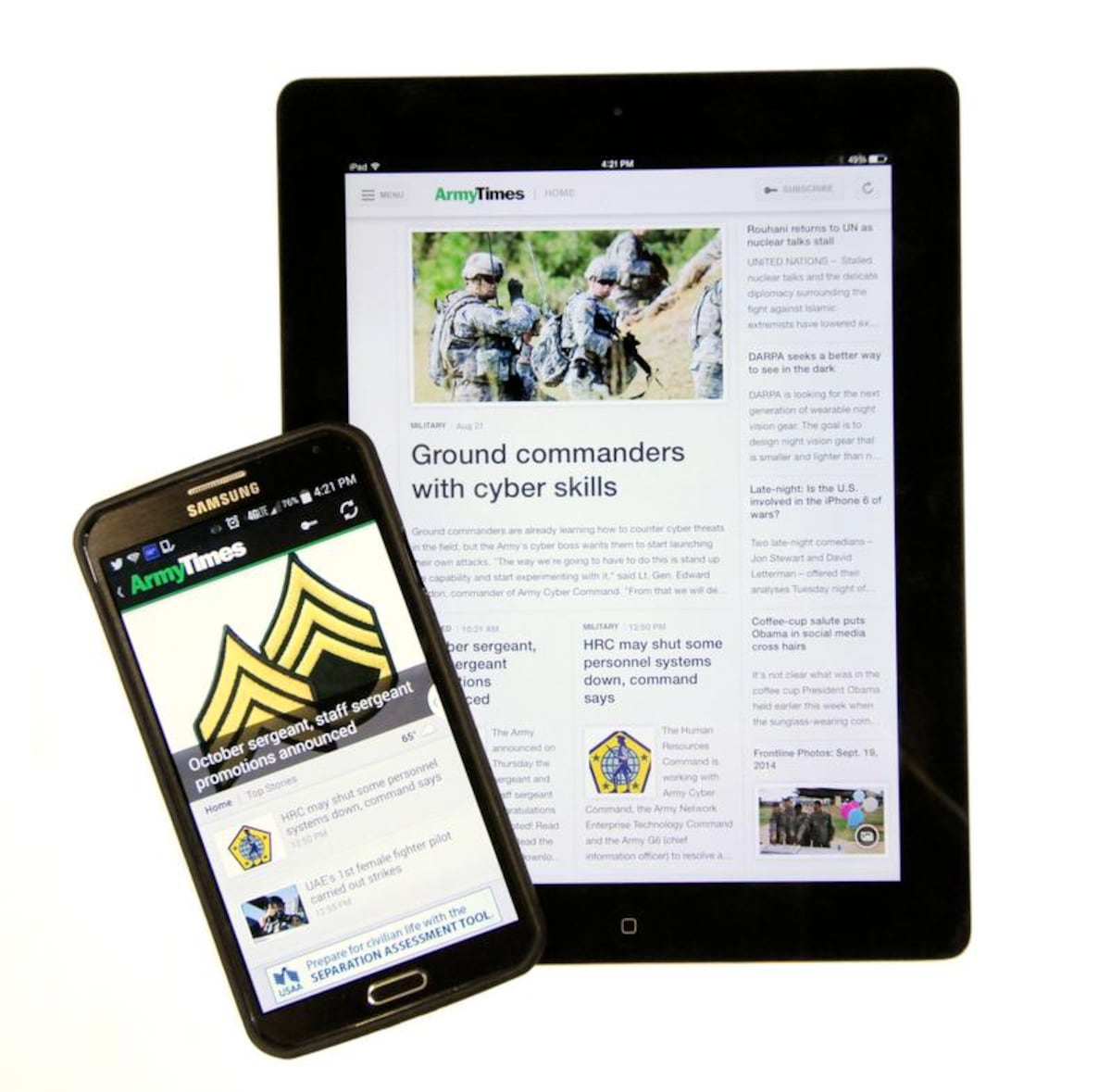 Army Times unveils new mobile app, monthly subscription model
