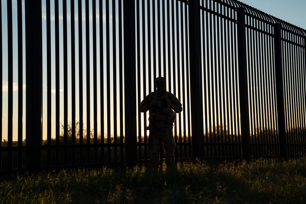 Texas National Guard soldier shoots migrant at border