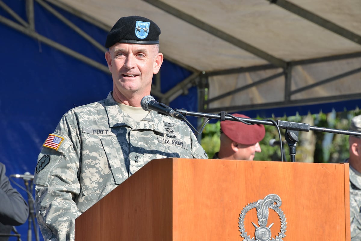 Maj. Gen. Piatt to be 10th Mountain Division commander