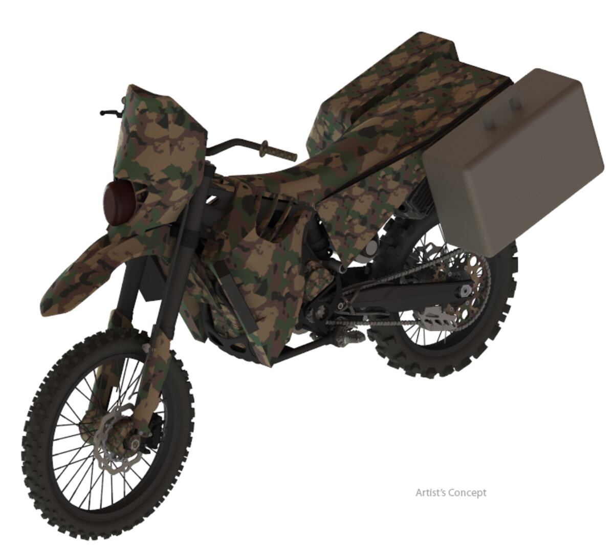 DARPA Pursues Hybrid-Electric Stealth Cycle
