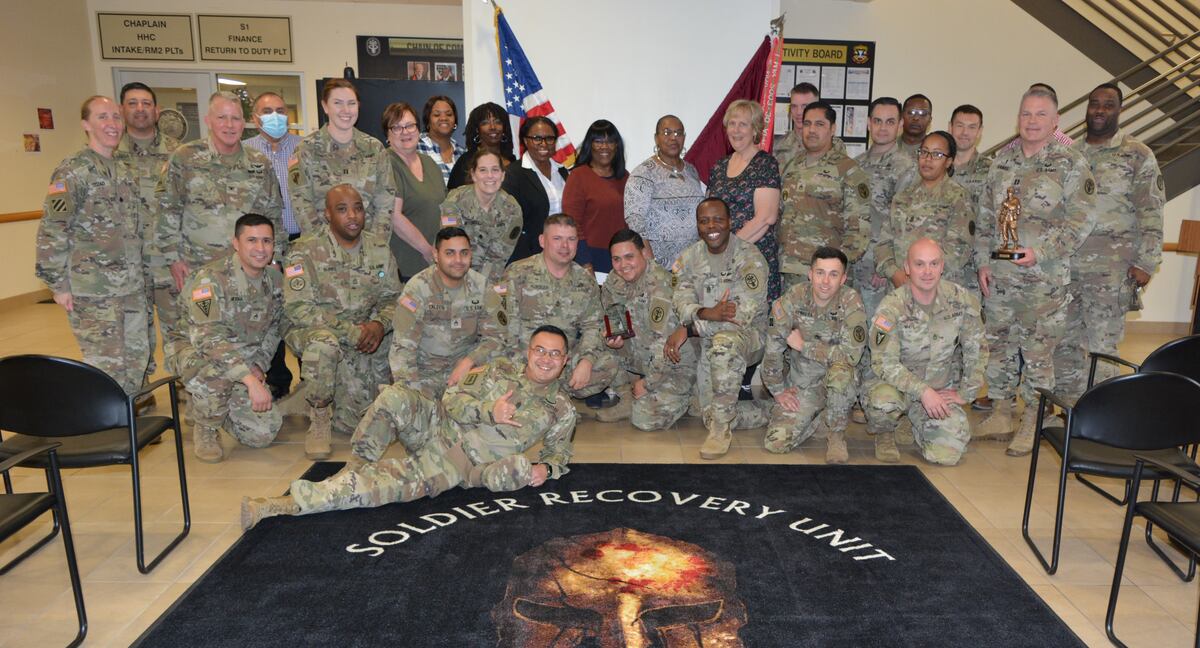 Fort Hood Soldier Recovery Unit named Army’s best