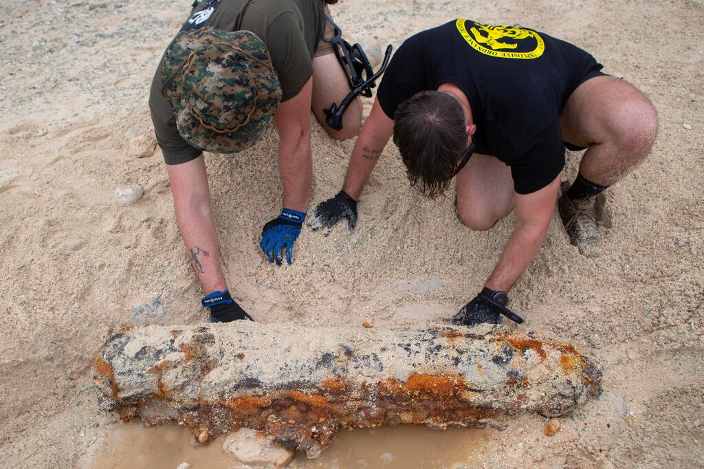 Corps begins fielding remotely operated underwater EOD vehicle