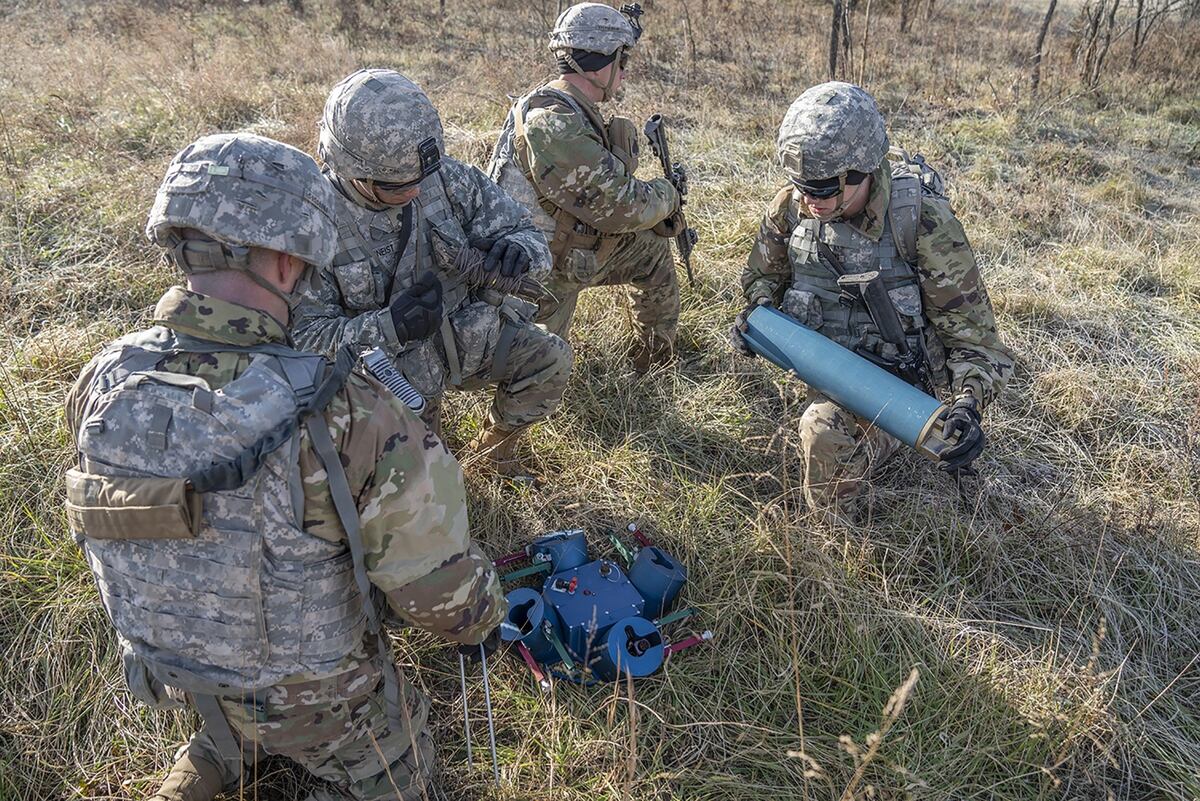 The Army wants reusable, networked landmines