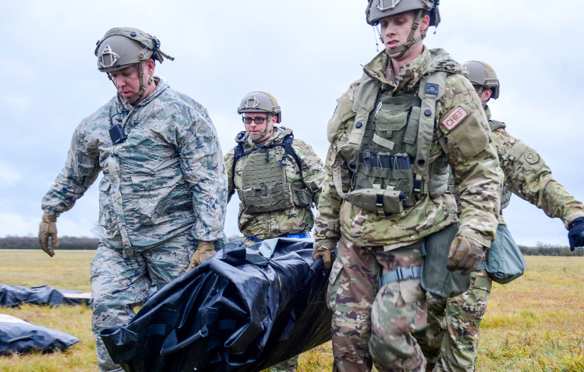 Contested airspace: Airmen build base from scratch, through surface-to ...