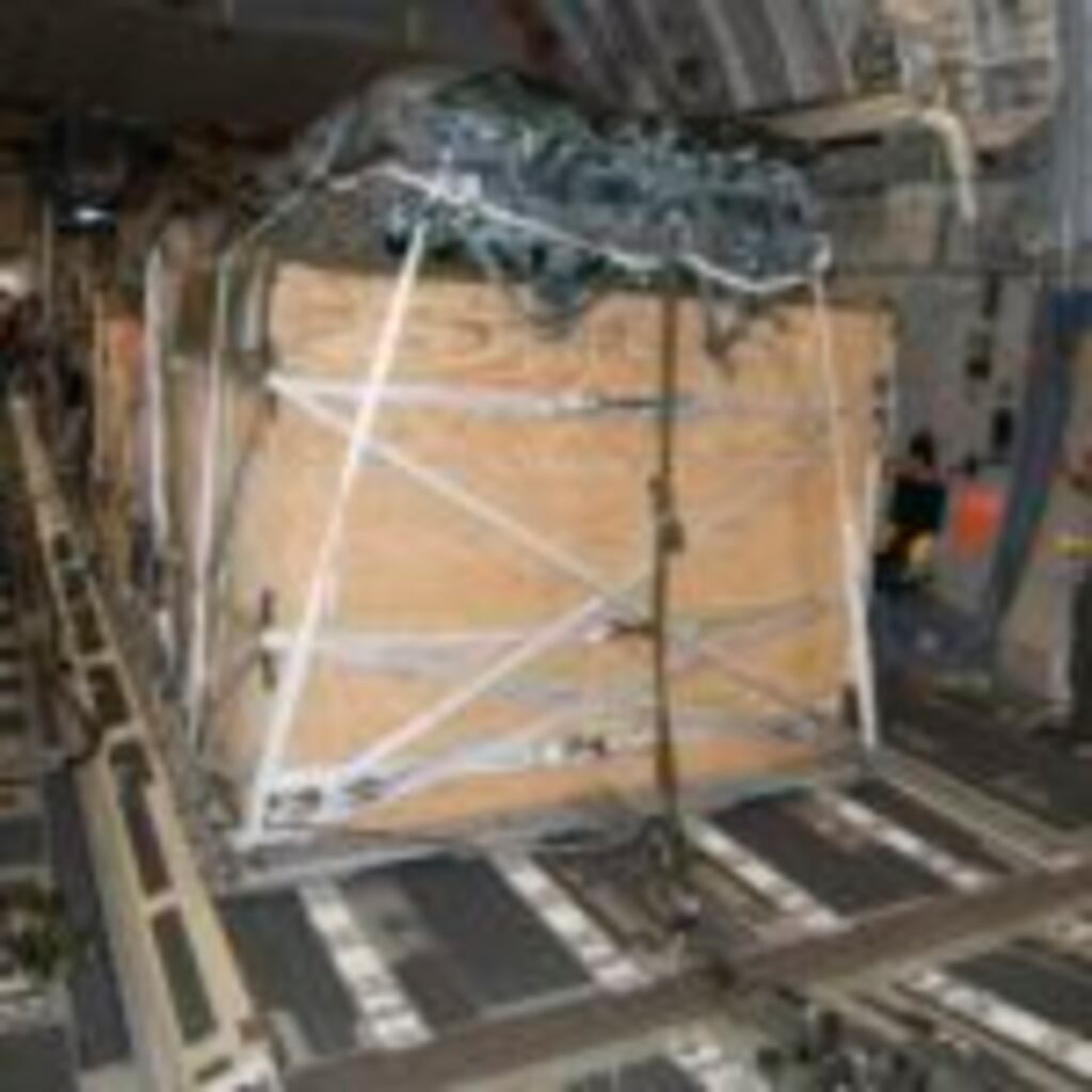 Army engineers run airdrop tests of upgraded Airfield Damage Repair kit