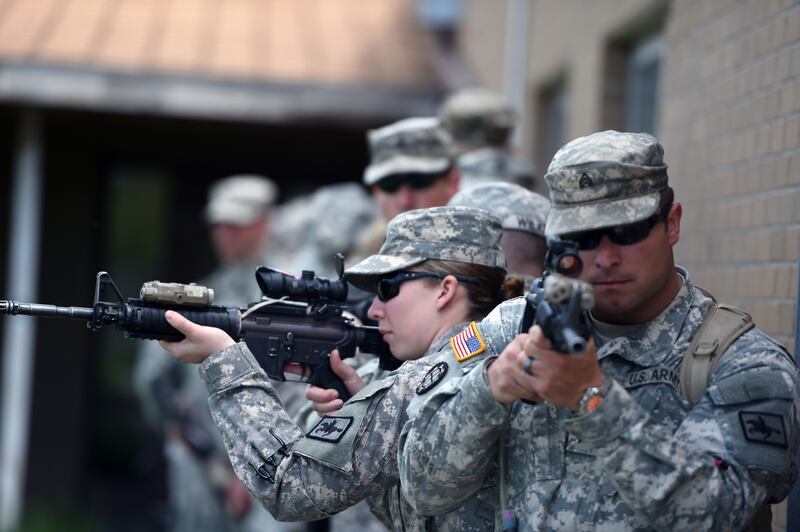 This sergeant is the Army's first female enlisted infantry soldier