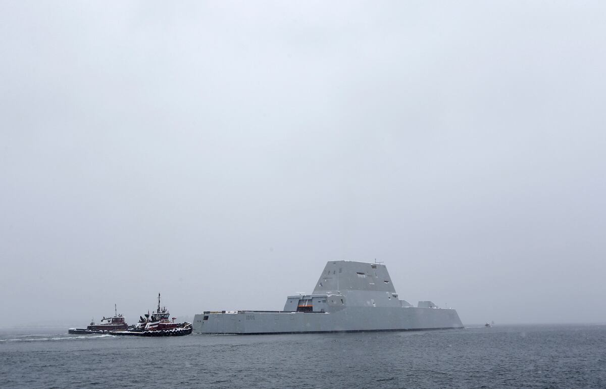 The Navy’s stealth destroyers to get new weapons and a new mission ...