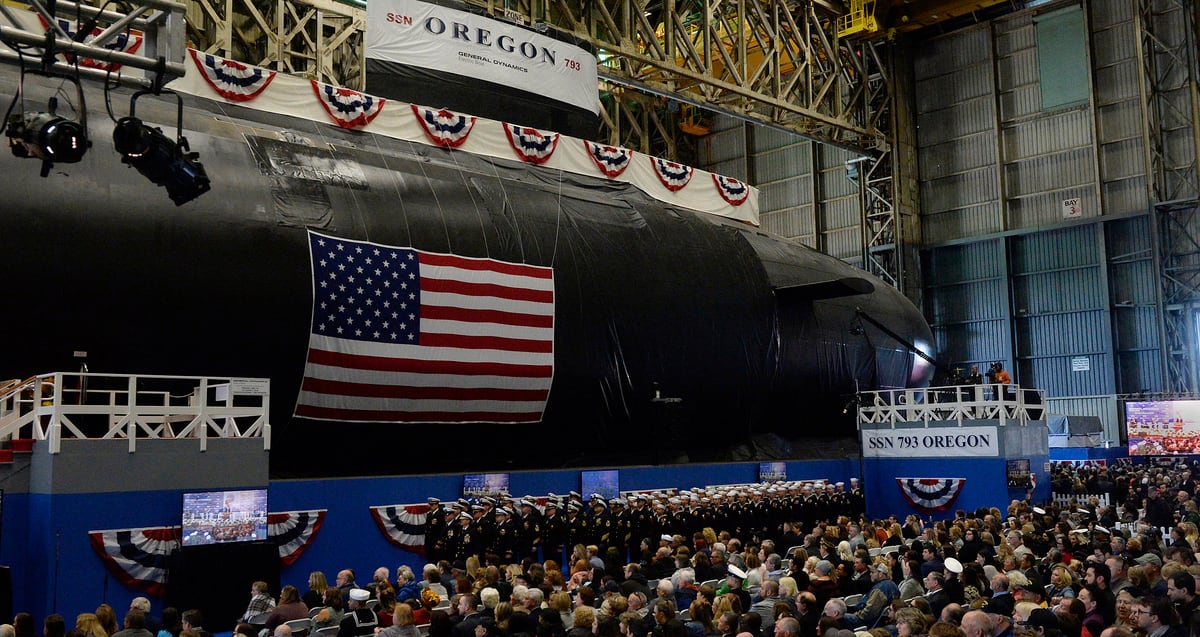 Navy’s newest boat christened in Connecticut