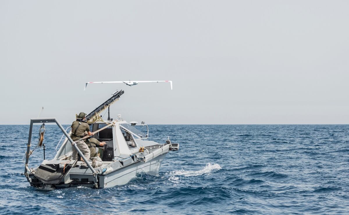 Elbit debuts maritime-friendly mini-drone