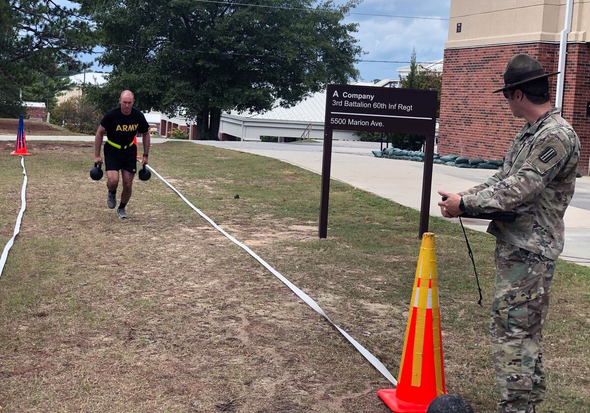 Basic trainees are maxing the new fitness test now