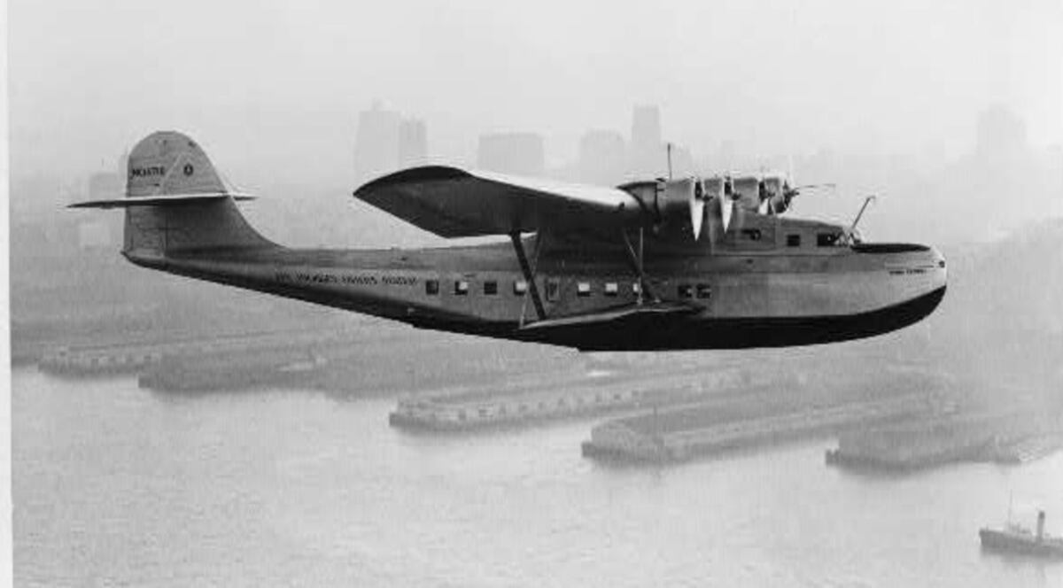 At this time in 1941, a Clipper plane was trying to get home the hard ...