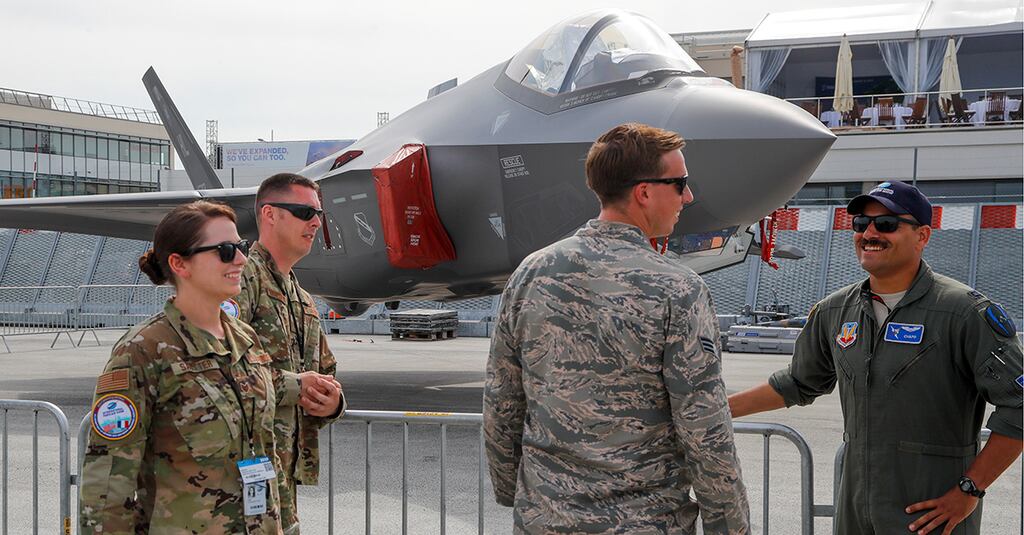 Three nations stage F-35 drills over southern Italy