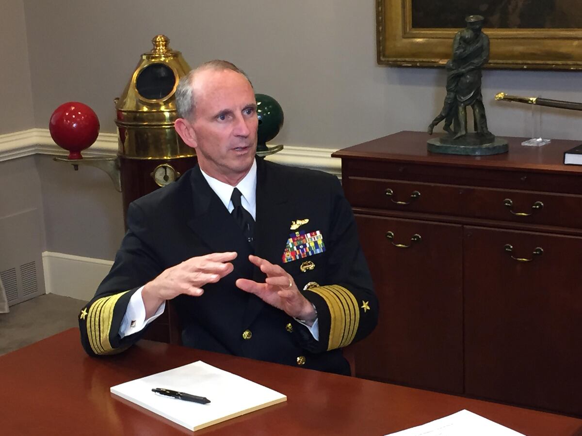 CNO discusses op tempo, new fleet uniform