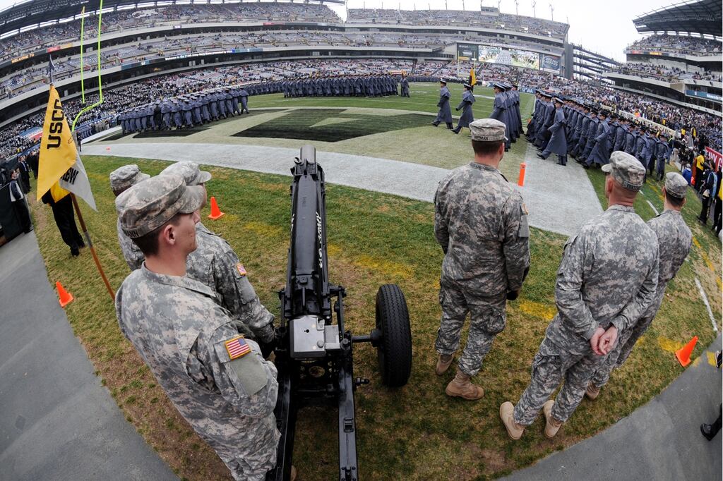 Shake it up: West Point cannon crew, ‘A-Man’ and Rabble Rousers